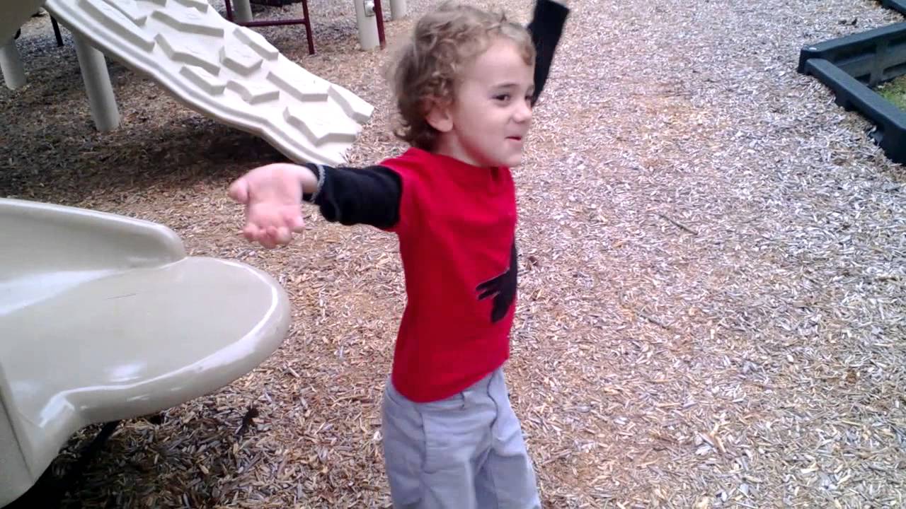 Wyatt Dances at the Park - YouTube