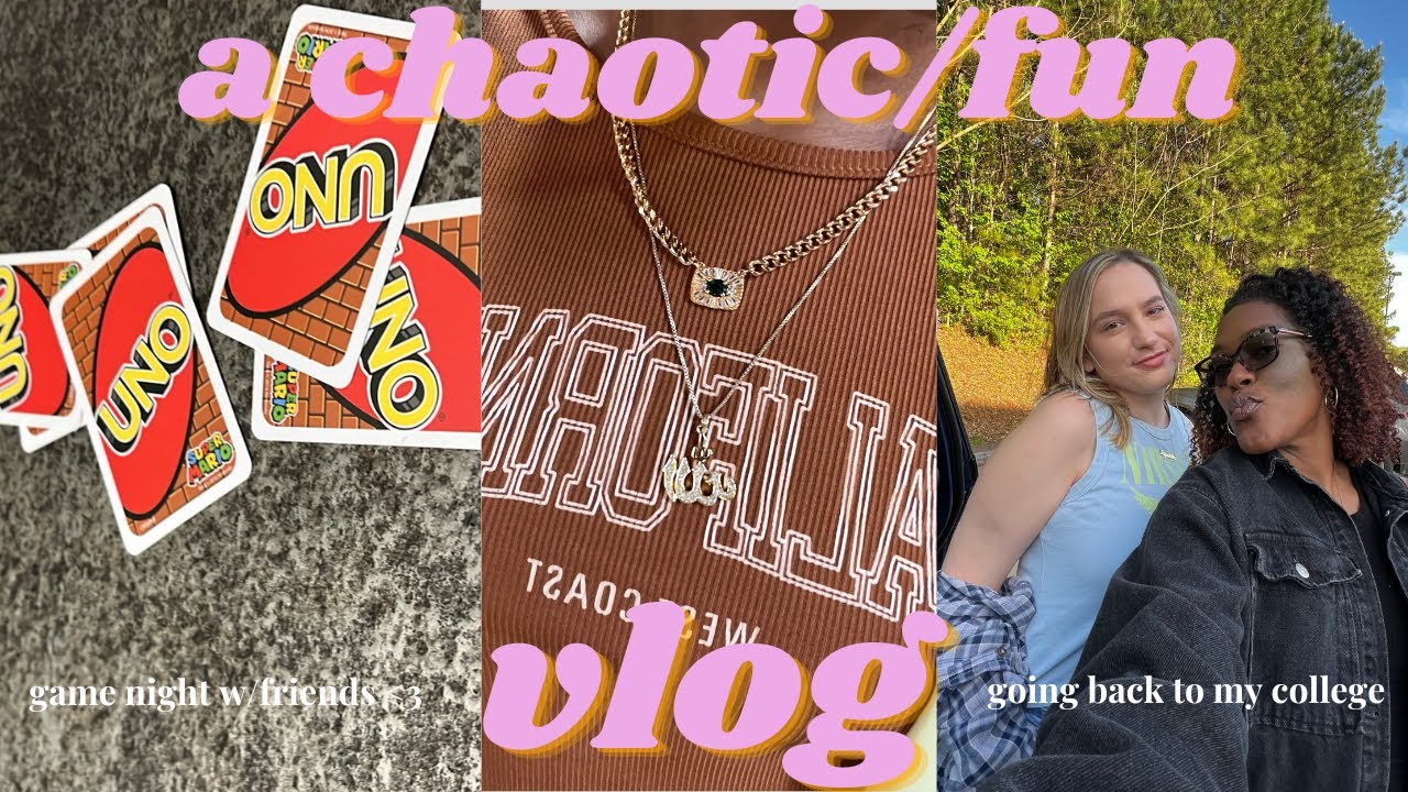 A FUN + CHAOTIC VLOG| exciting events as an EA, game night with friends ...