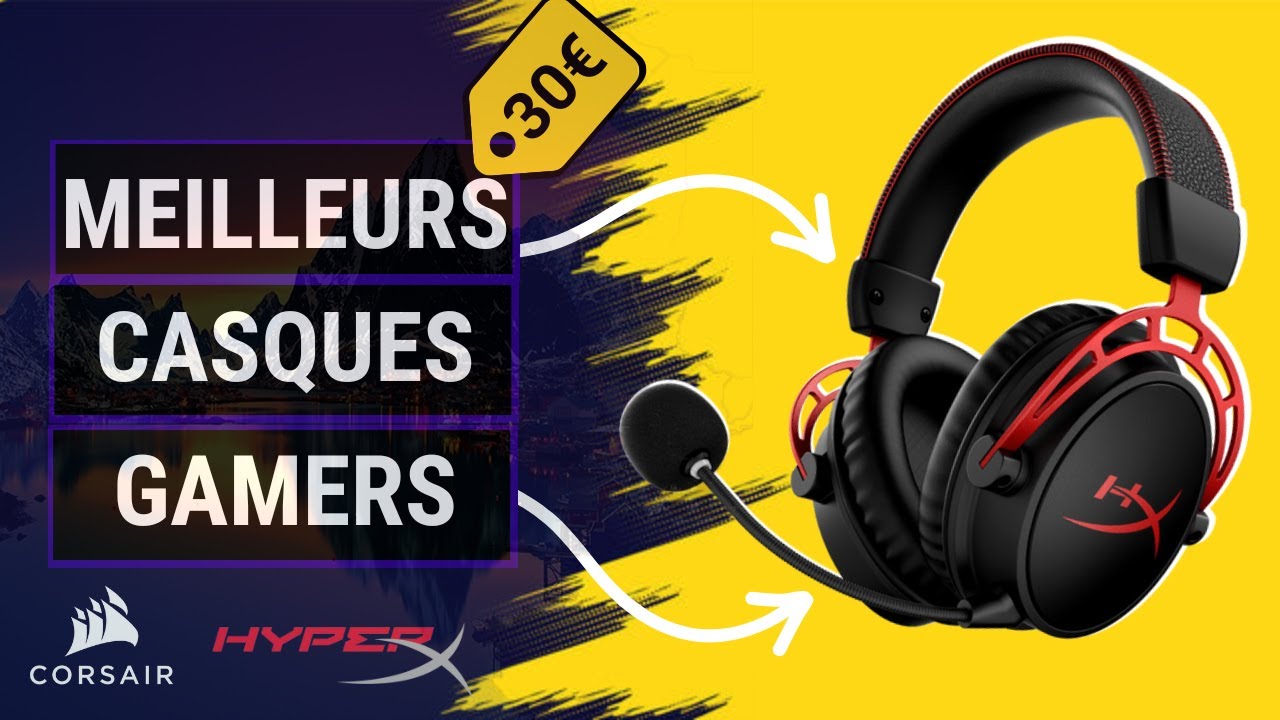 TOP DES MEILLEURS CASQUES GAMERS de 2022 ! - YouTube
