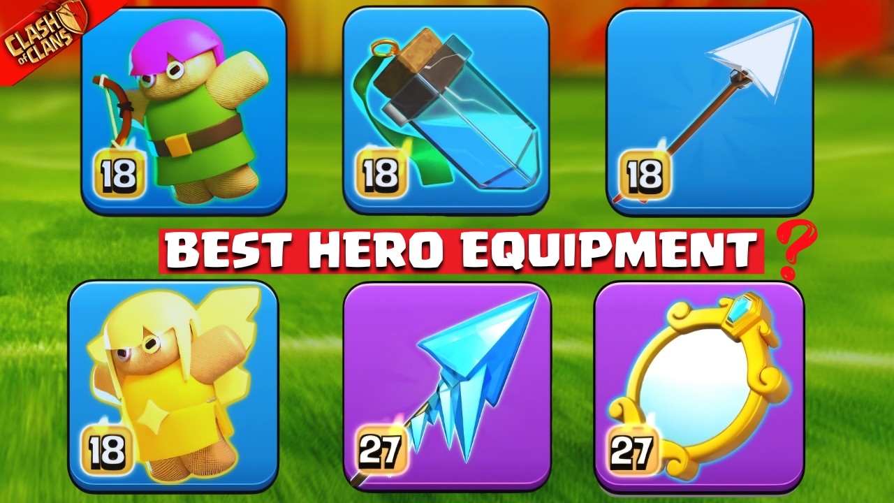 *Finding Best Combo* (Magic Mirror)- Archer Queen Hero Equipments ...