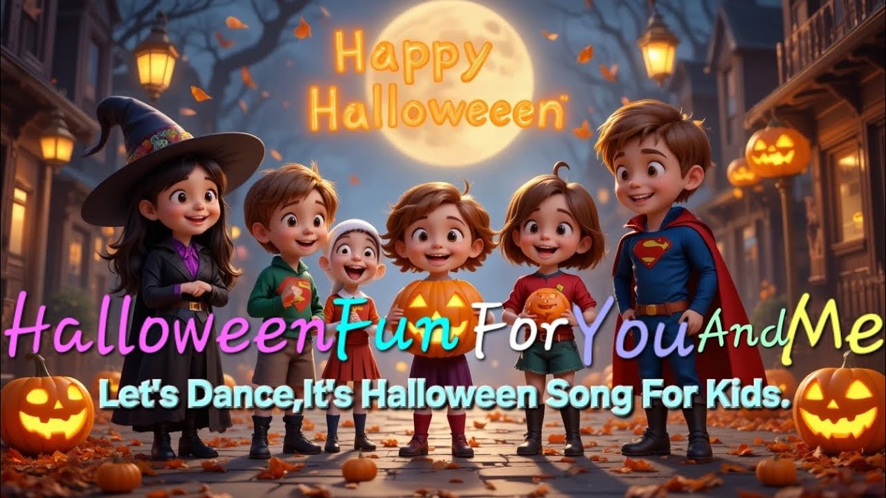 Halloween 🎃 “Halloween Dance Song for Kids | Jump Jump Jump – It’s ...