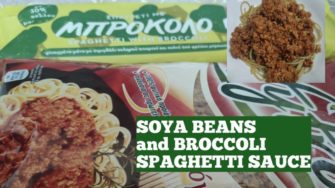 How to cook delicious spaghetti Soya mince with Broccoli Pasta #food # ...
