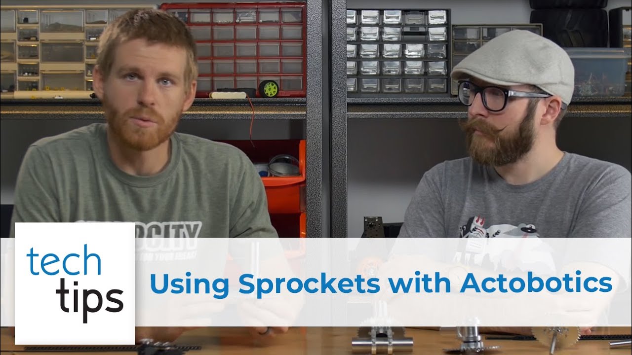 Using Sprockets with Actobotics - YouTube