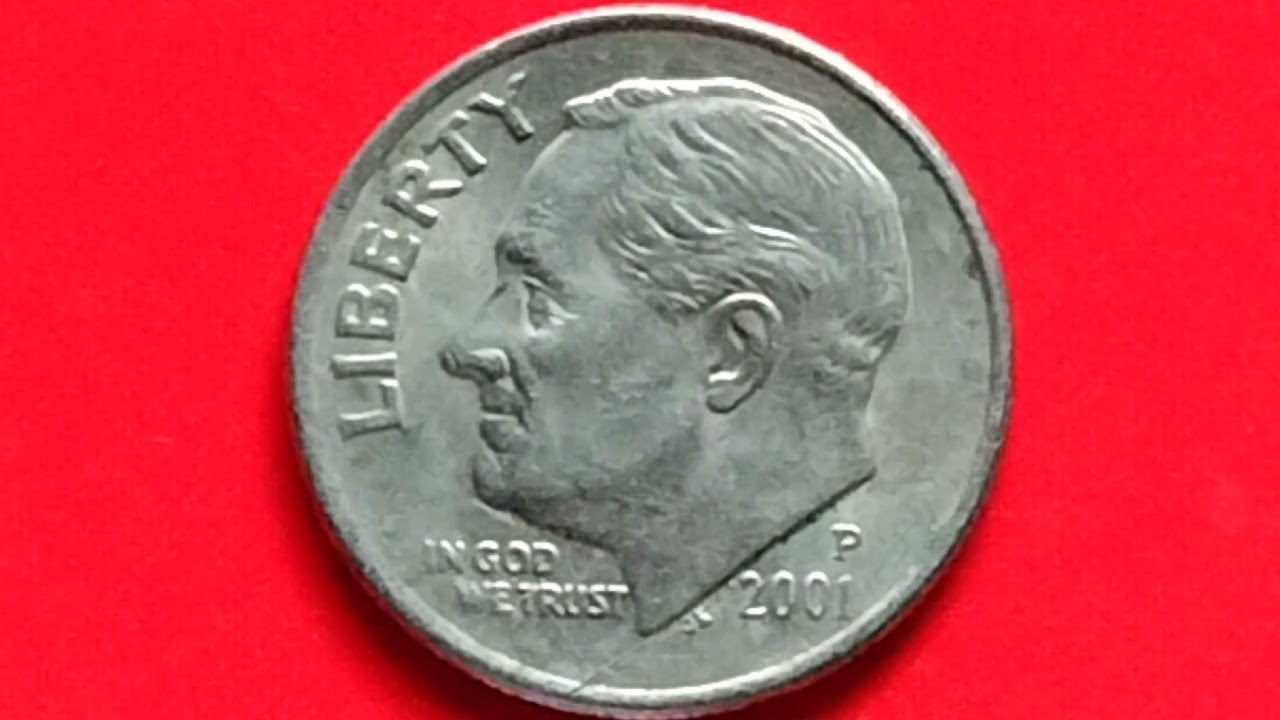 The Value of 2001 P Roosevelt Dime - YouTube
