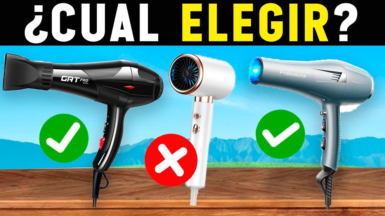 😮 Los 5 Mejores Secadores de Pelo Profesionales 2025 | de Amazon ...