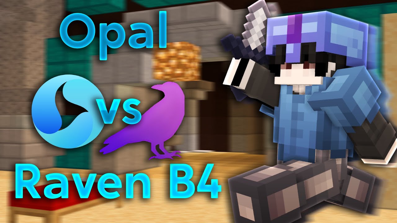 What is the BEST Hypixel Client? Opal vs Raven b4 - YouTube