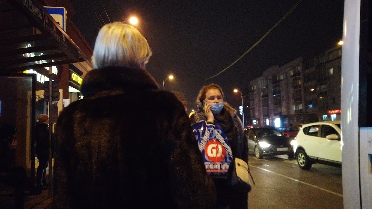 Russian night scenes! Walk in Kaliningrad Chernyakhovsky street - YouTube