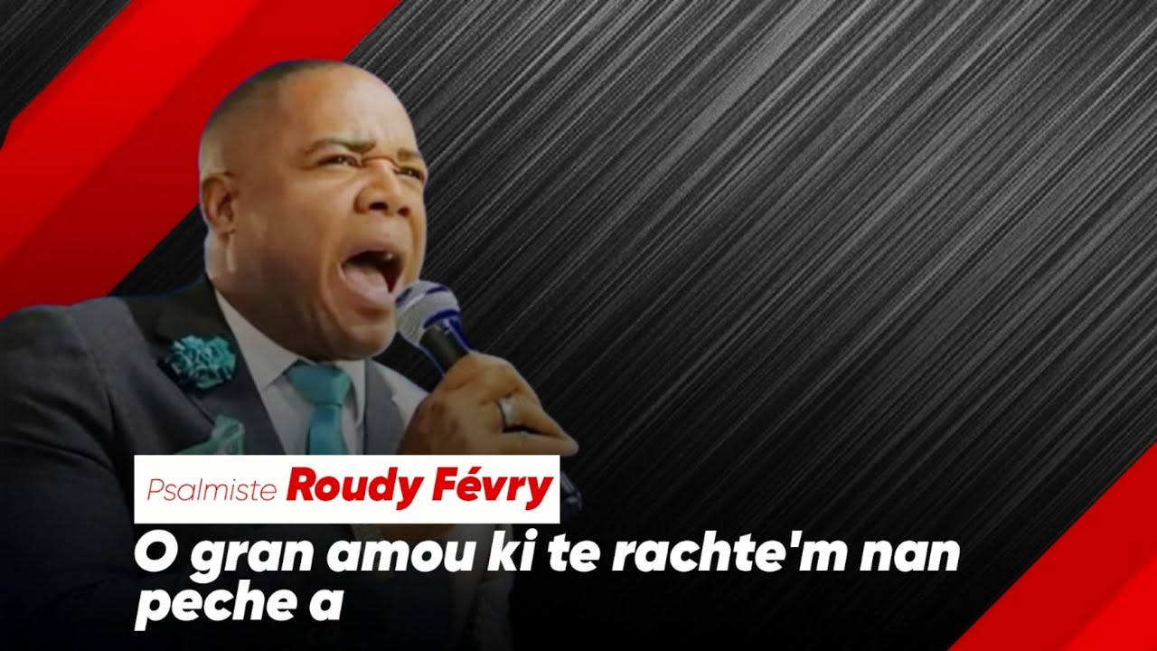 O gran amou ki te rachte'm nan peche a, Mwen pa konnen pouki li renmen ...