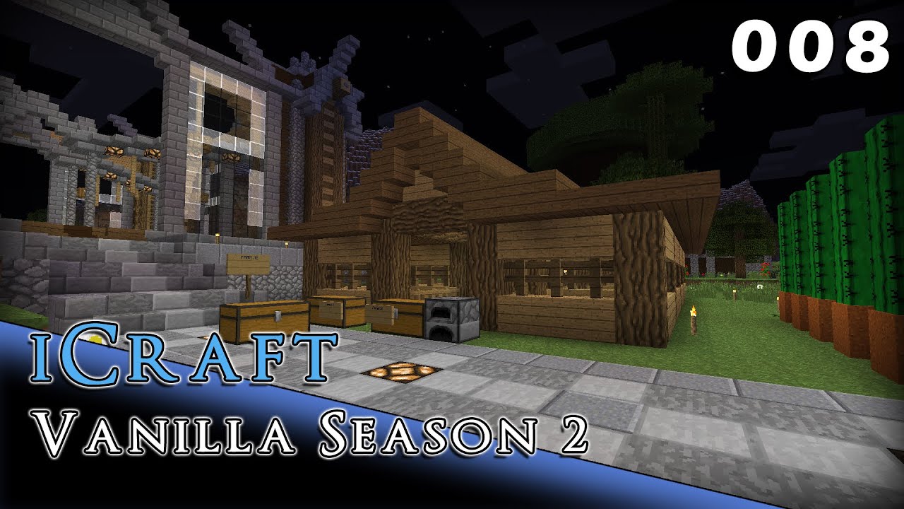 iCraft 008 :: THE STABLES!! [Vanilla MineCraft SMP] - YouTube