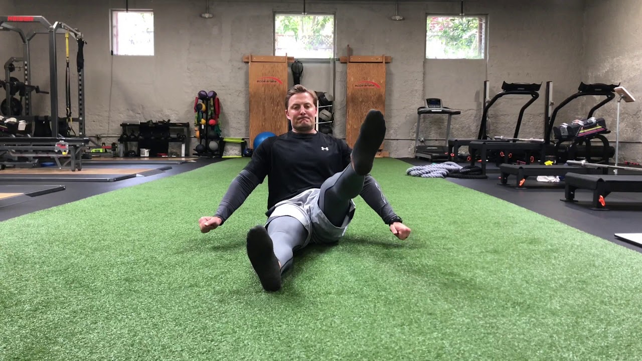 Straight Leg Hip Flexion with Leg Circles from Long Sit Position - FRS ...