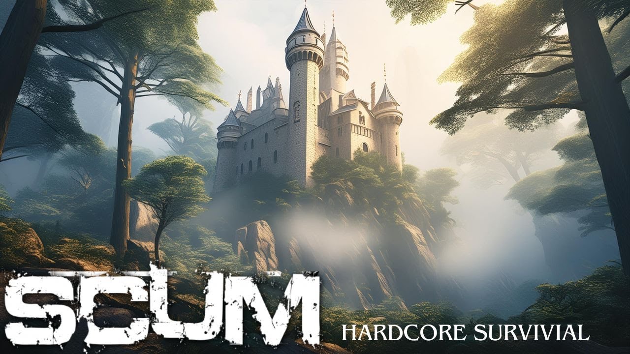 Hidden Treasures in an Abandoned Castle Ruins / Scum Hardcore Survival ...