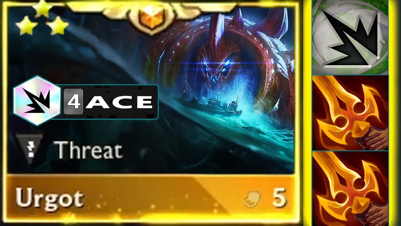 Now You Can Try Deathblade Build On 4 ACE Urgot ⭐⭐⭐ 3 Star - Goes ONE ...
