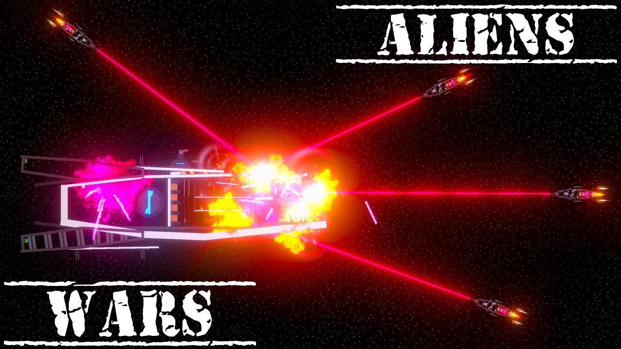 Alien Wars in People Playground - YouTube