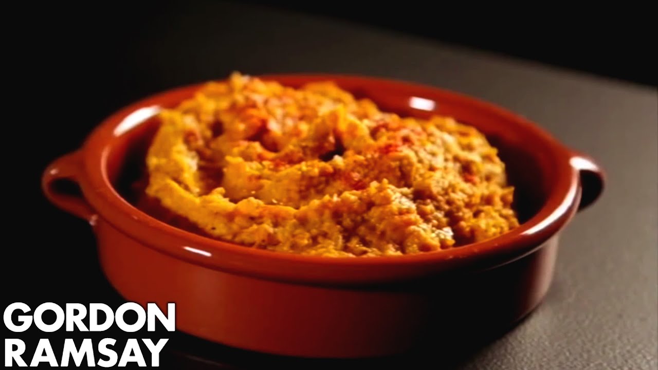 Moroccan Roasted Squash Hummus | Gordon Ramsay - YouTube