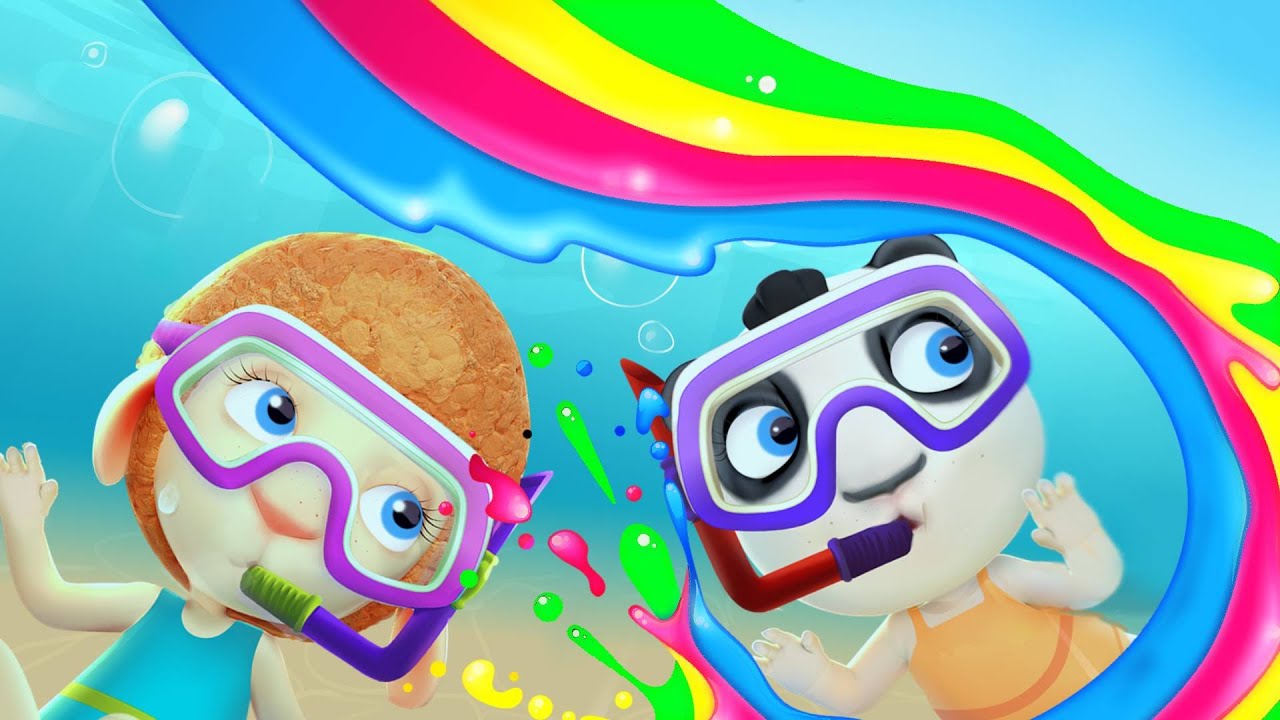 Colored Pool | Cartoon for Kids | Dolly and Friends - YouTube