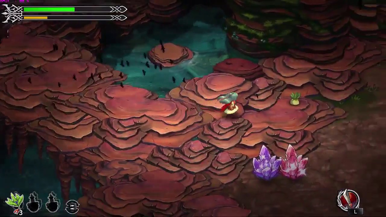 GOKEN Gameplay #2 (PC game, RPG, No commentary). - YouTube