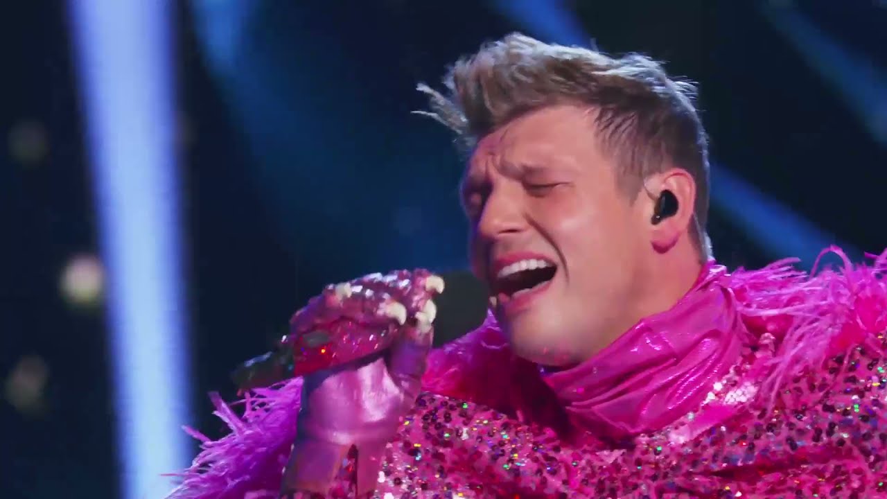 Crocodile "Nick Carter" - Open Arms (Masked Singer S4E13 Reveal) - YouTube