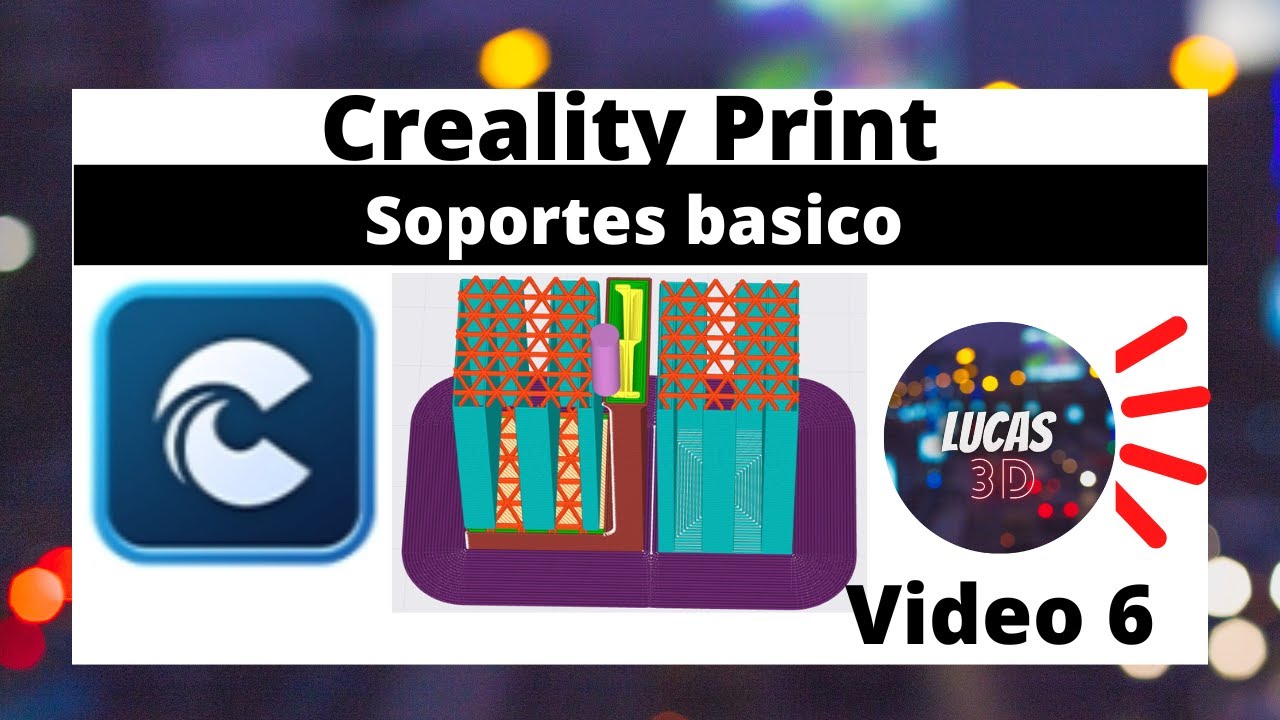 ⚡Creality Print - Soportes Basico⚡️ #impresión3d #crealityprint - YouTube