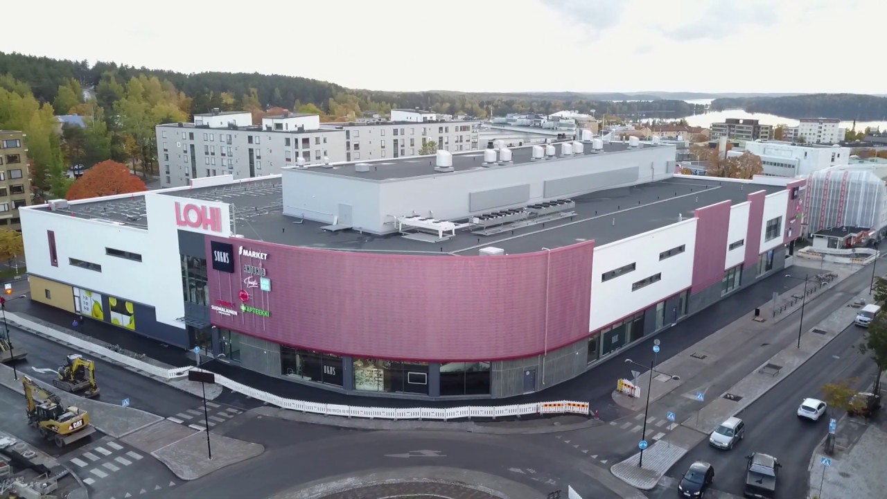 Ruukki Reference: Lohi shopping center, Lohja Finland - YouTube