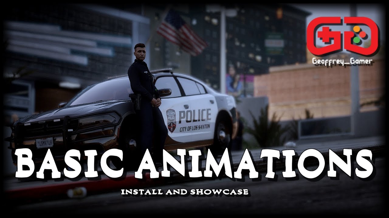 LSPDFR New Mod! | Basic Animations | Install AND Showcase | #gtav | # ...