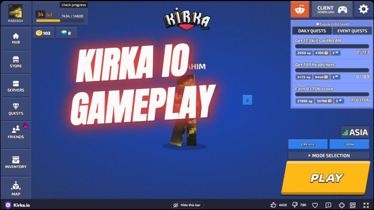 NEW LEGENDARY SKIN UNLOCKED || KIRKA IO || GAMEPLAY - YouTube