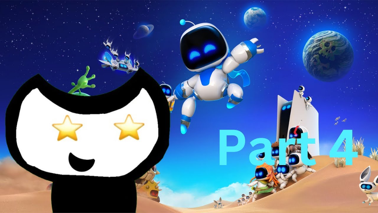 A giant octopus | Bendy Plays Astro Bot Part 4 - YouTube