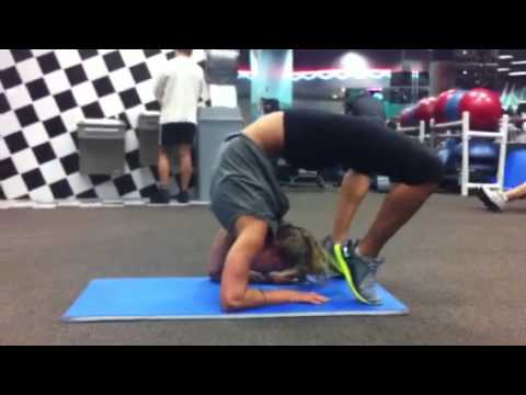 Back bend roll