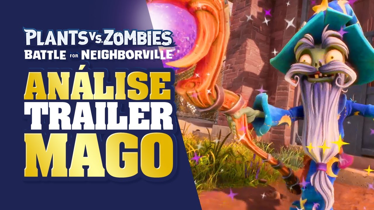 ANALISANDO HABILIDADES DO MAGO (BRUXO) - Wizard Trailer | Plants vs ...