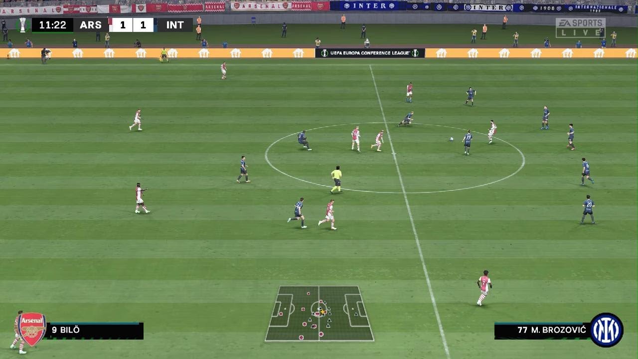 UECL Final 5 Arsenal x Inter - YouTube