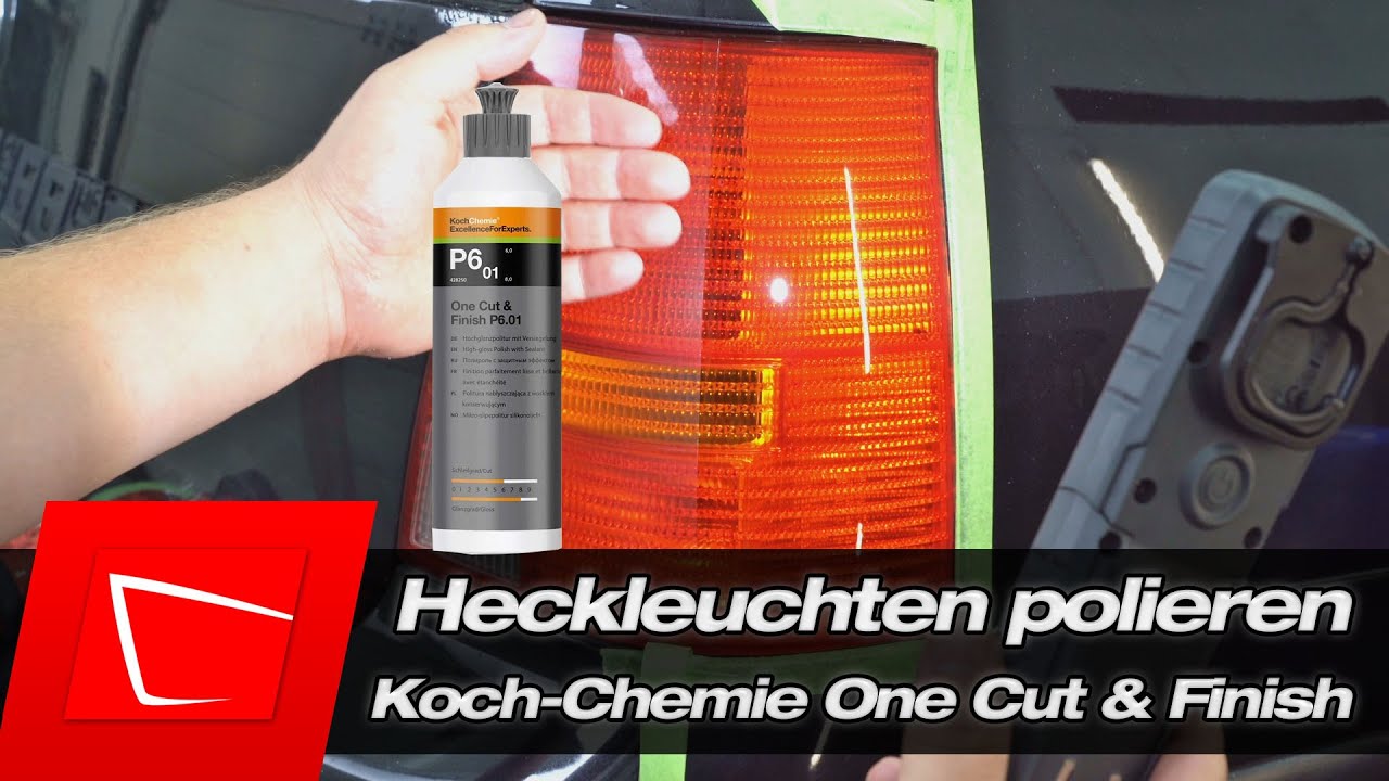 Polieren mit einem Pad und einer Politur - mit Koch-Chemie One Cut ...