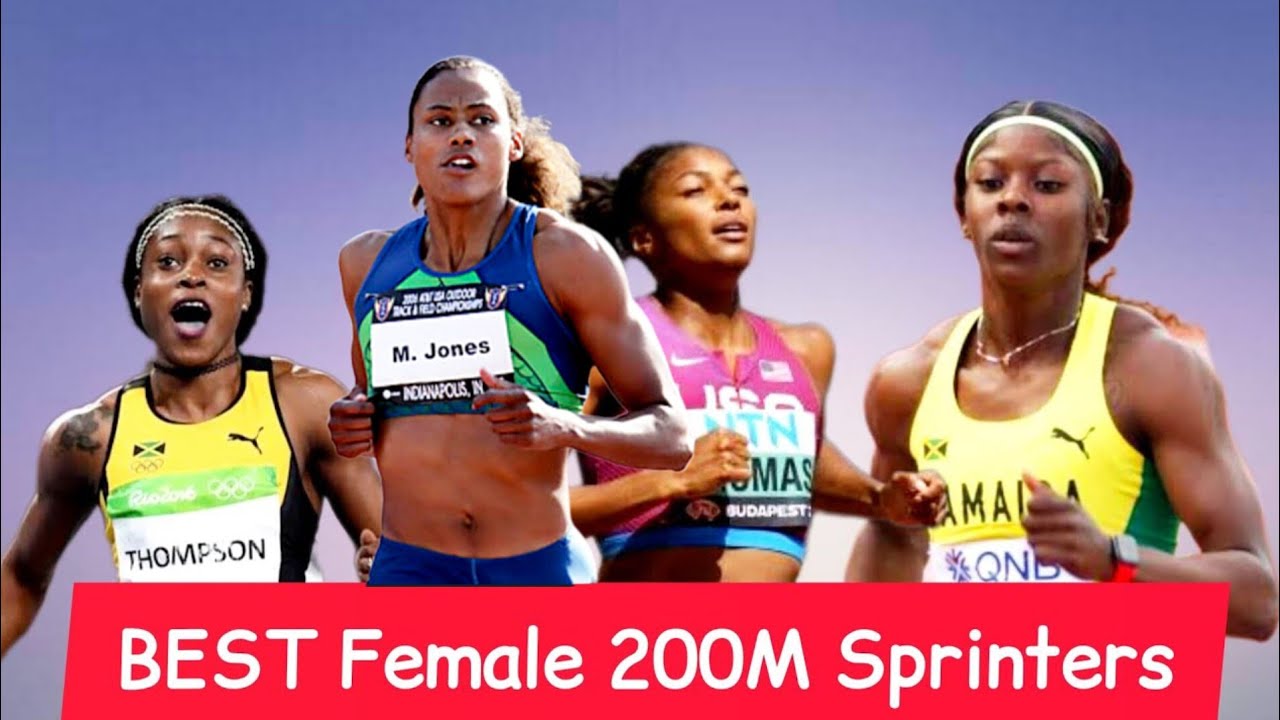 Top 5 Best Female 200m Sprinters Number 4 will Shock You - YouTube