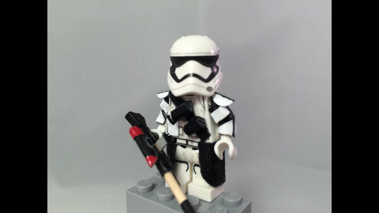 Lego Star Wars Custom First Order Sniper - YouTube