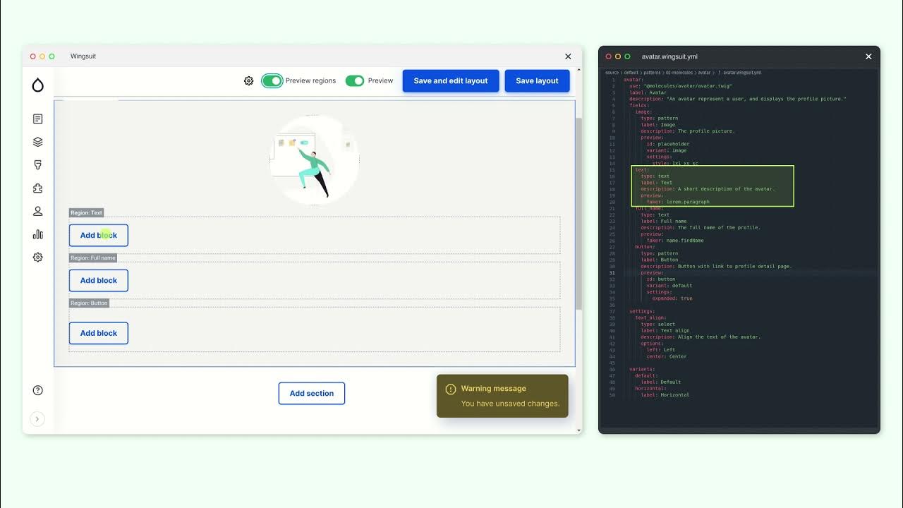 Wingsuit - UI Patterns - YouTube