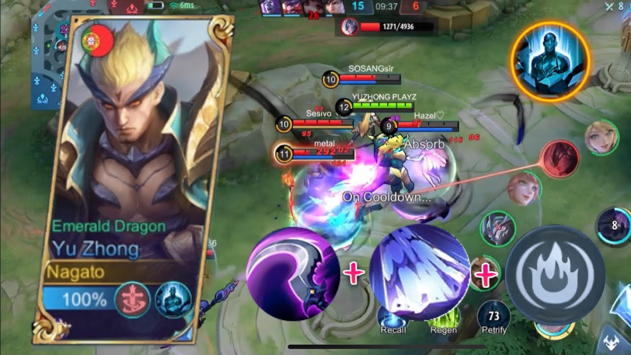 DESTROY EVERY HERO BY USING THIS COMBO EMBLEM SET AND BUILD | YUZHONG ...