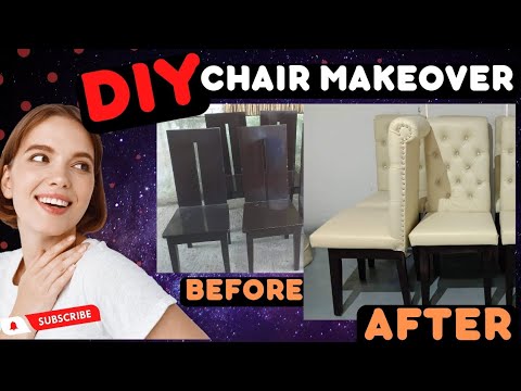 DIY Old Chair Makeover (Modern & Elegant Transformation) - YouTube