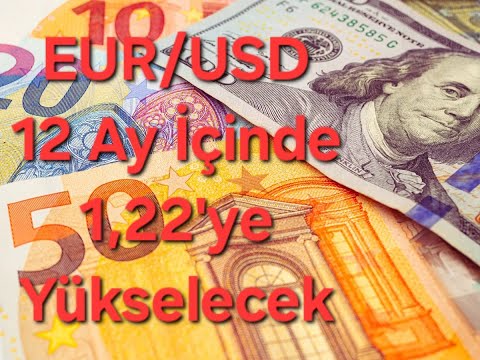 Danske Bank Euro/Dolar Tahmini: EUR/USD 12 Ay İçinde 1,22'ye Yükselecek