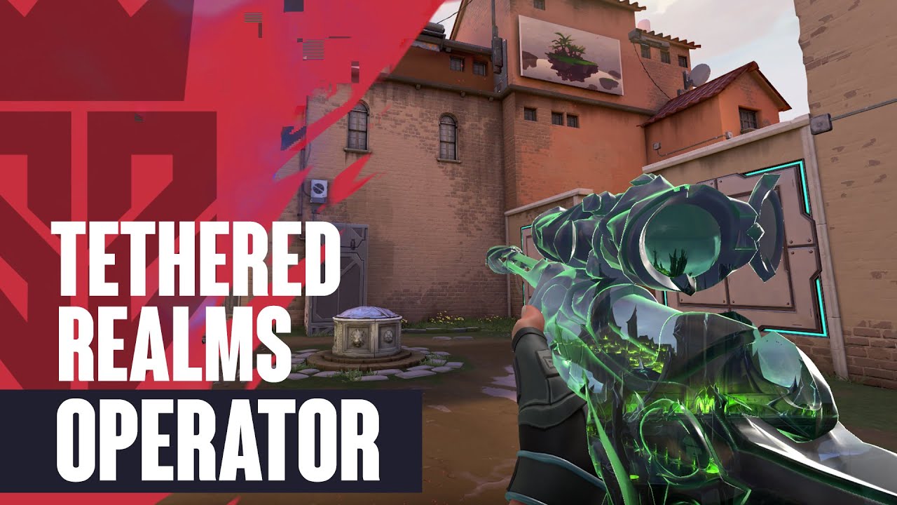 Tethered Realms Operator Skin Showcase - Valorant Tethered Realms Skins ...