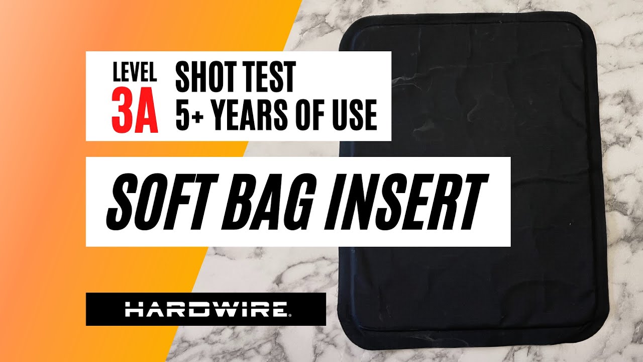 Shot Test | Level 3A Soft Ballistic Bag Insert tested after 5+ years of ...