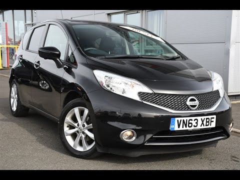 Used Nissan Note 1.5 dCi Tekna 5dr Black 2013 - YouTube