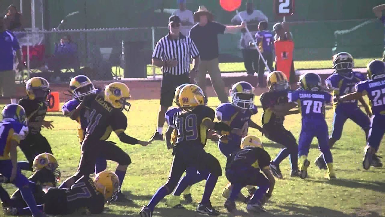 fumble recovery in bowl game - YouTube