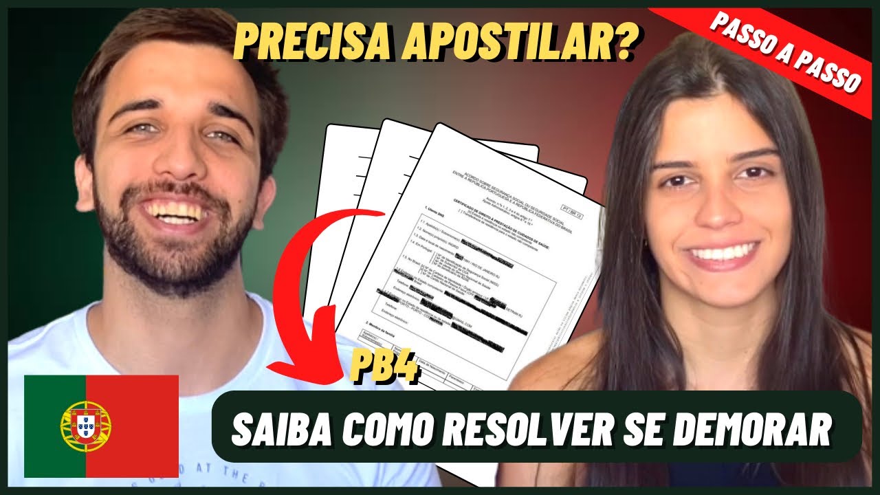 COMO SOLICITAR O PB4 🇵🇹 TUDO O QUE VOCÊ PRECISA SABER SOBRE O PB4 - YouTube