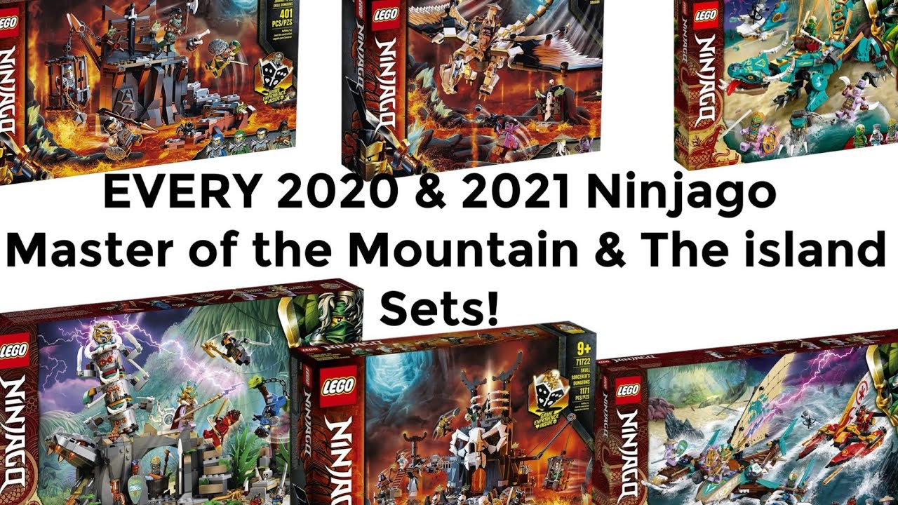 All Lego Ninjago Season 13 Master of the Mountain & Season 14 The ...