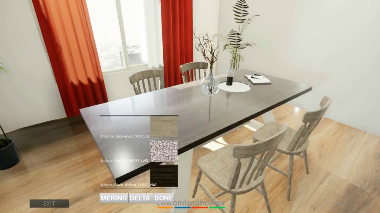 VR based Animated 3D Visualiser by Customisedhomes.com - YouTube