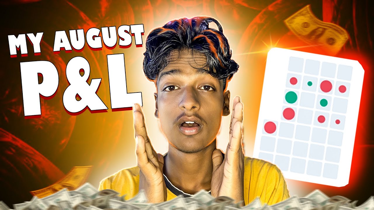 August 2024 P&L Review || Only Option Scalping || HINDI - YouTube