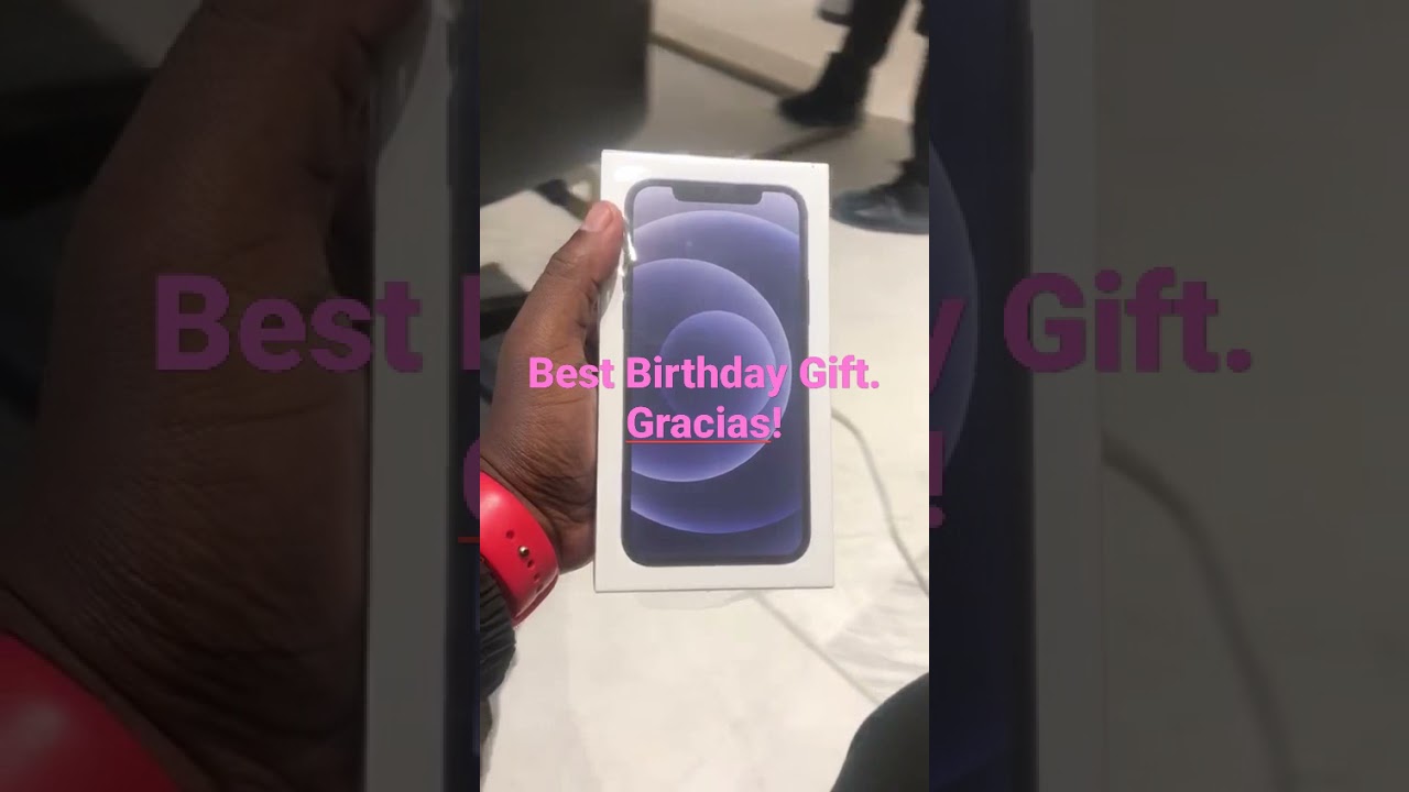 BEST BIRTHDAY GIFT. iPhone 12. #iPhone #Birthday #shorts #shortsvideo ...