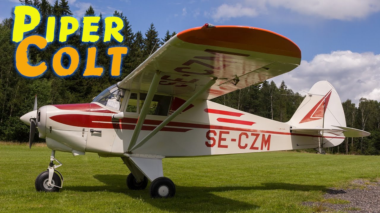 Piper Colt PA-22 - YouTube