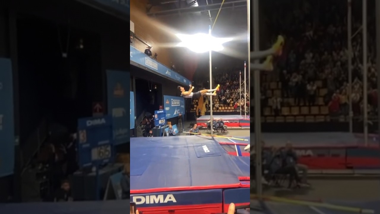 Paul vault jumping #animal - YouTube