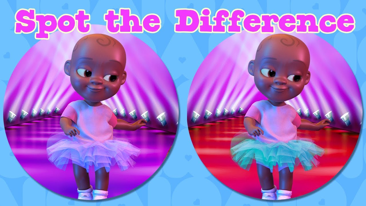 Qai Qai - Spot the difference | Interactive Games for Kids | Cartoons for Kids - YouTube