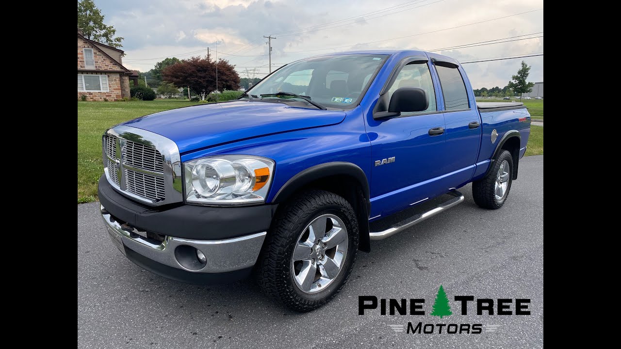 2008 Dodge Ram 1500 TRX4 OFFROAD Walkaround - YouTube