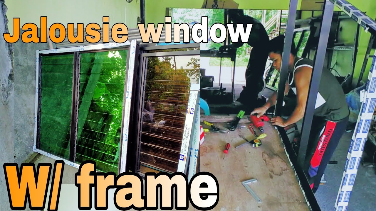 Making of Jalouplus window with frame time lapse #cesstech - YouTube